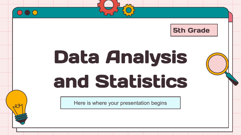 5th Grade Data Analysis & Statistics Presentation