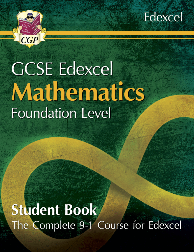 GCSE Edexcel Mathematics Foundation Textbook