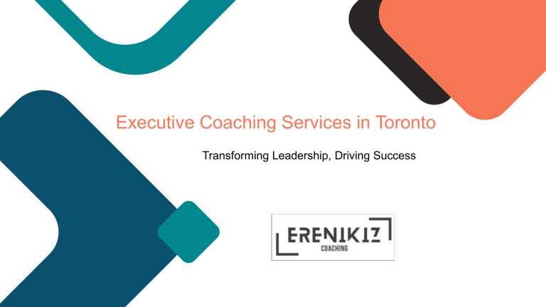 Executive Coaching Services in Toronto | Leadership Development