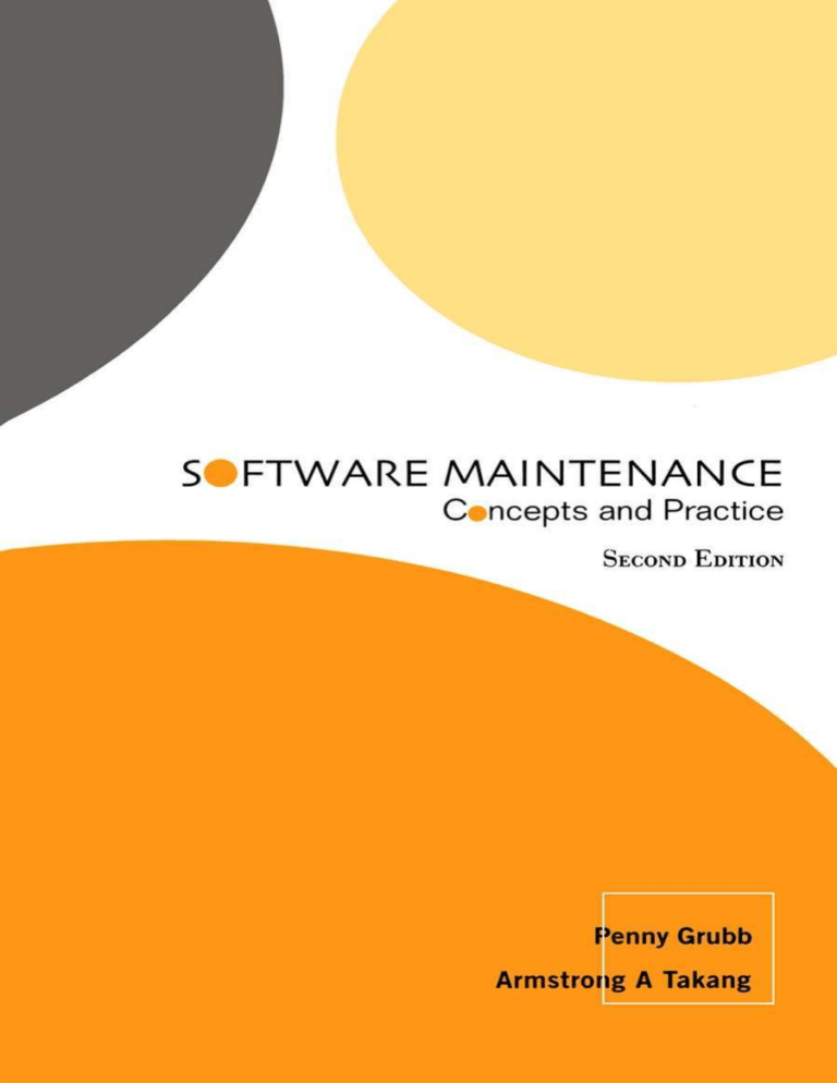 Software Maintenance: Concepts and Practice, 2nd Edition