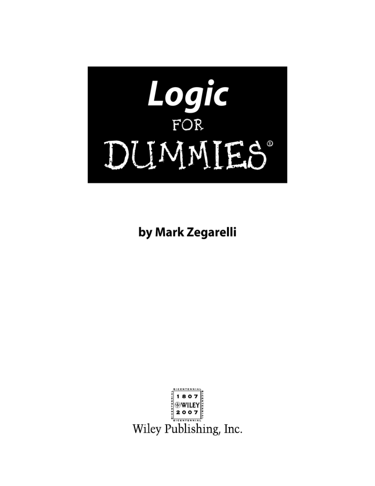 Logic For Dummies: A Beginner's Guide