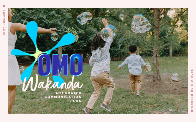OMO #Unframe Marketing Plan: Real Play for Children