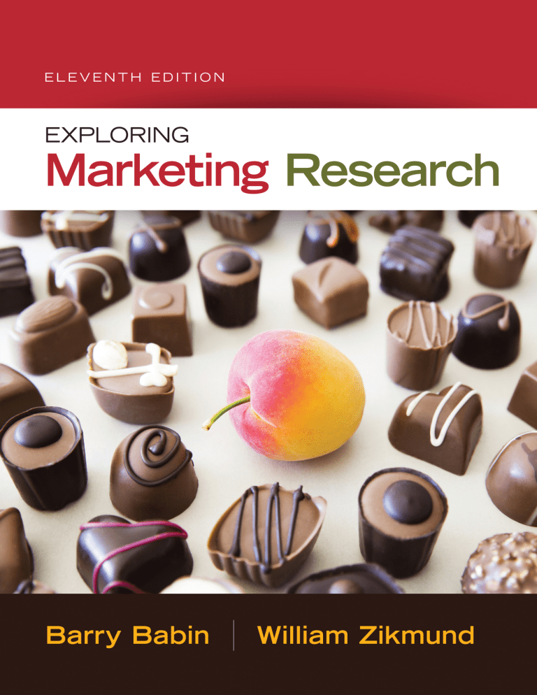 Exploring Marketing Research: 11th Edition