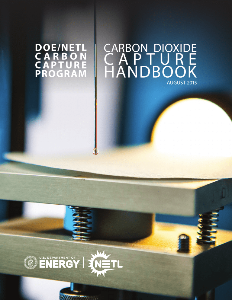 CO2 Capture Handbook: DOE/NETL Program