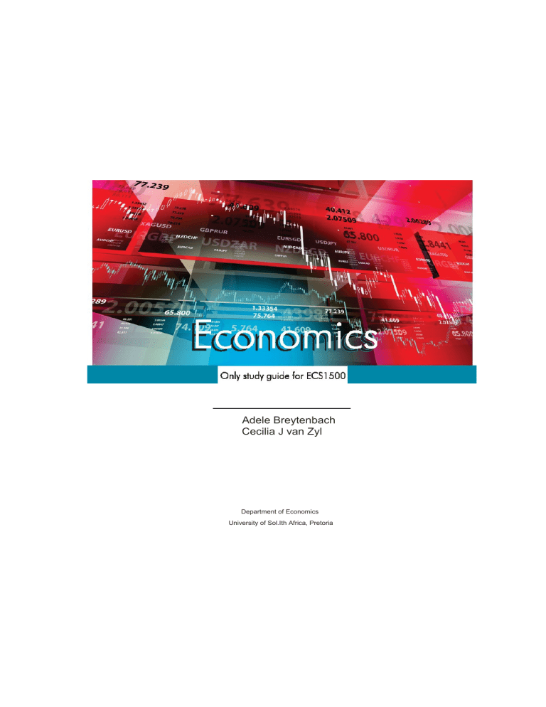 Economics 1500 Study Guide