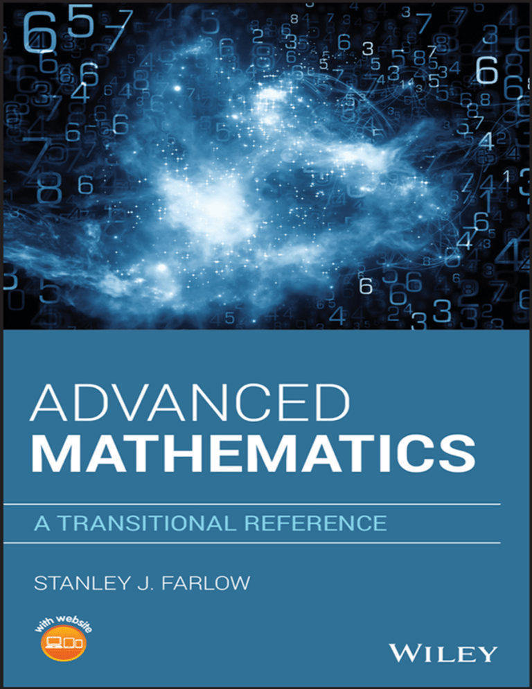 Advanced Mathematics Textbook: Logic, Sets, Relations, Algebra