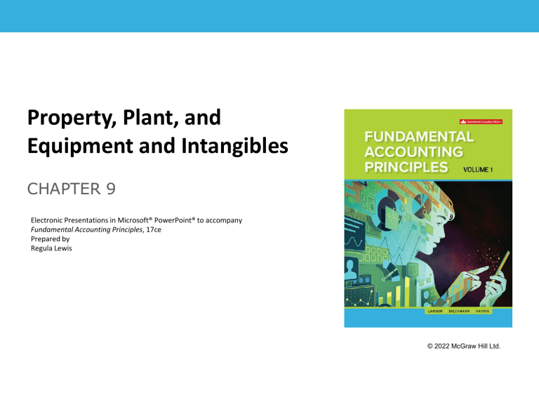 Property, Plant & Equipment: Accounting Presentation
