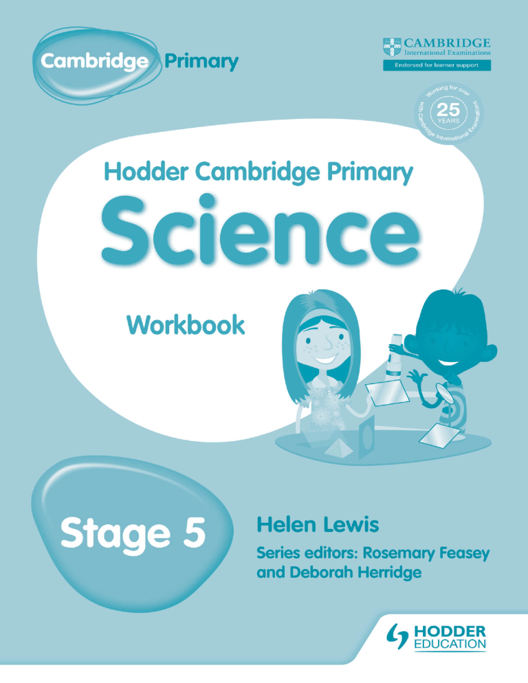 Cambridge Primary Science Stage 5 Workbook