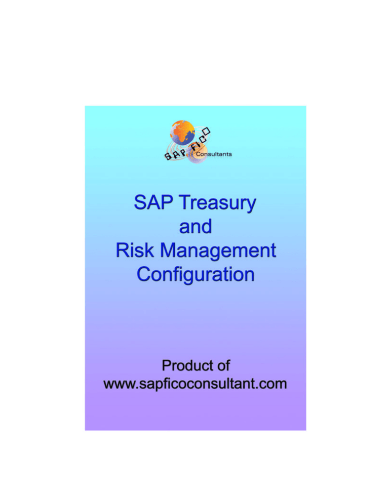 SAP Treasury & Risk Management Configuration Guide