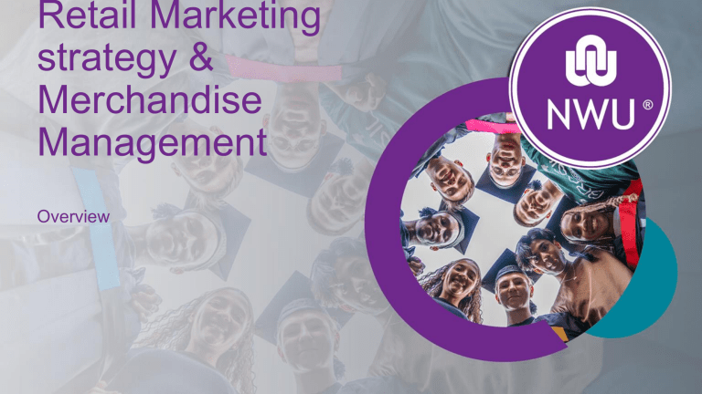Retail Marketing & Merchandise Management Strategy