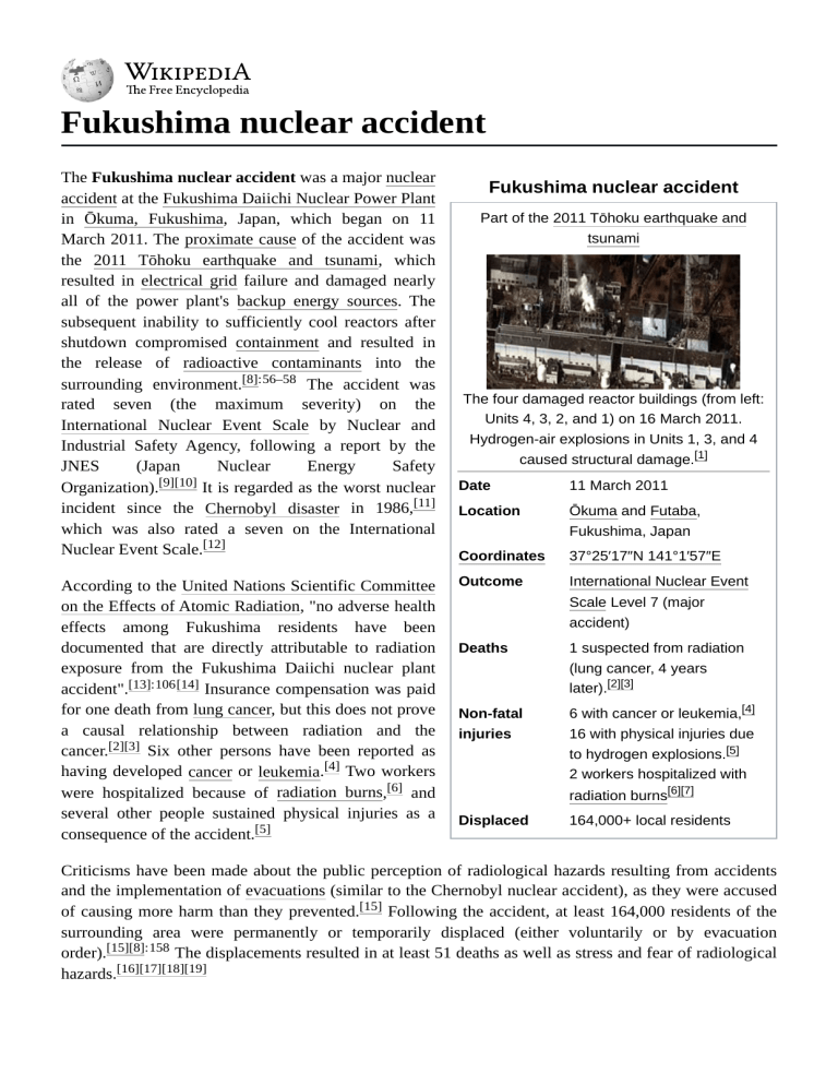 Fukushima Nuclear Accident: Causes, Impact, and Cleanup
