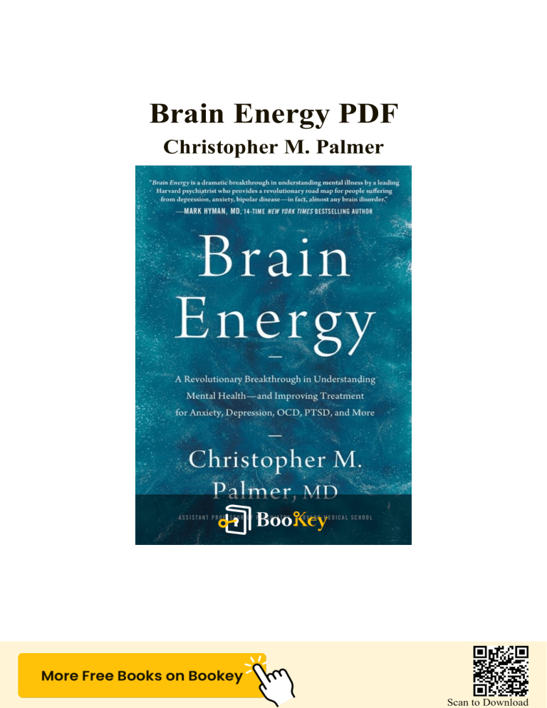 Brain Energy: Revitalizing Mental Health - Book Summary