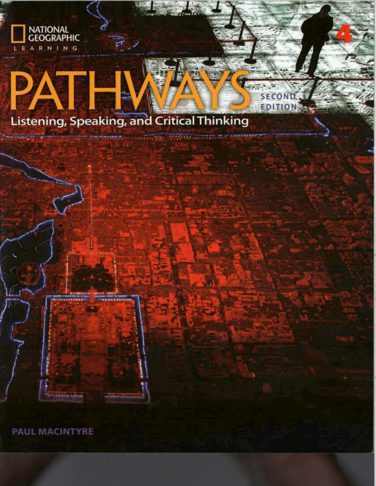 Pathways: Listening, Speaking, Critical Thinking