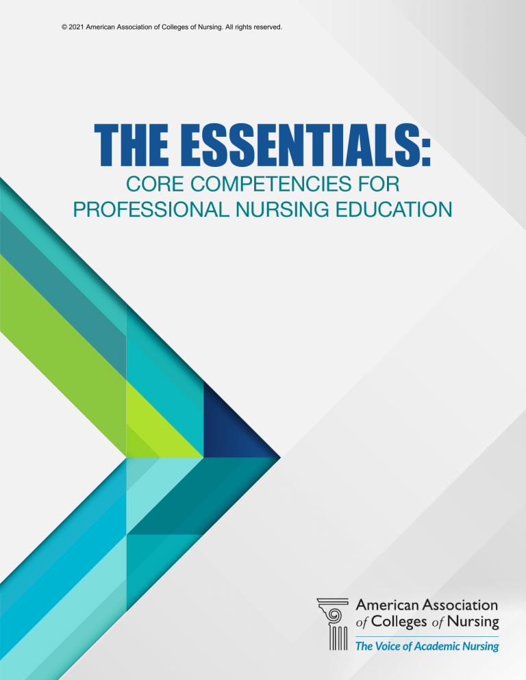 Nursing Education Core Competencies: The Essentials
