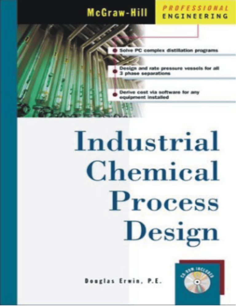 Industrial Chemical Process Design Textbook