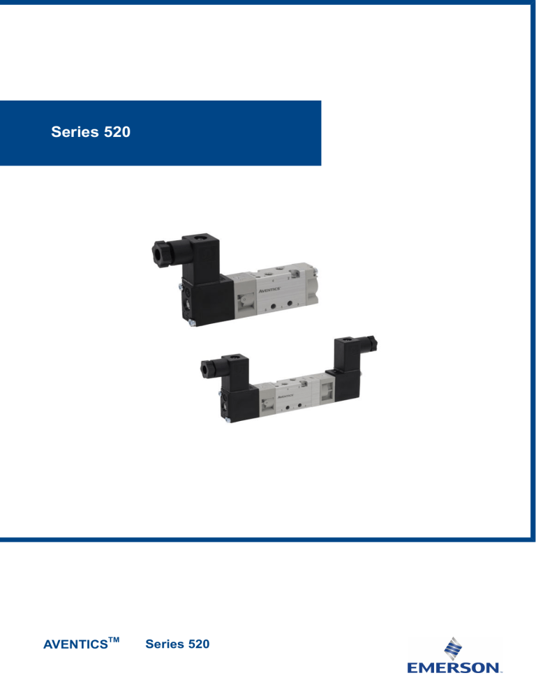 AVENTICS Series 520 Valves Datasheet