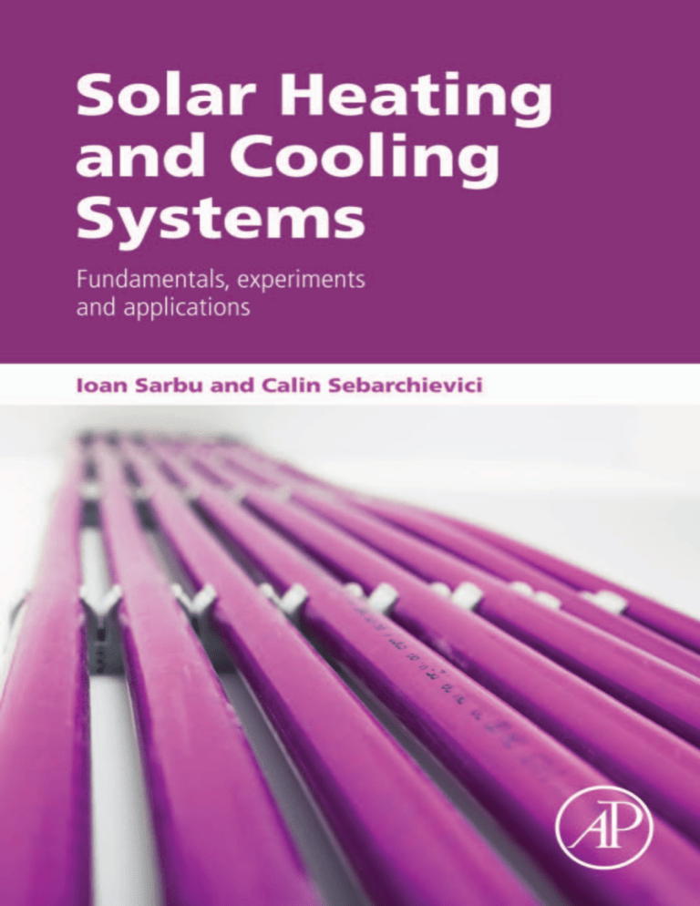 Solar Heating & Cooling Systems: Fundamentals & Applications