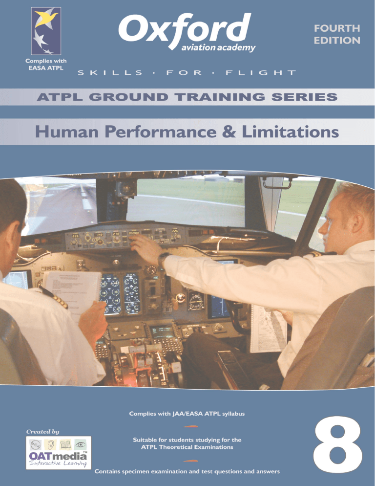 Human Performance & Limitations: Aviation Textbook