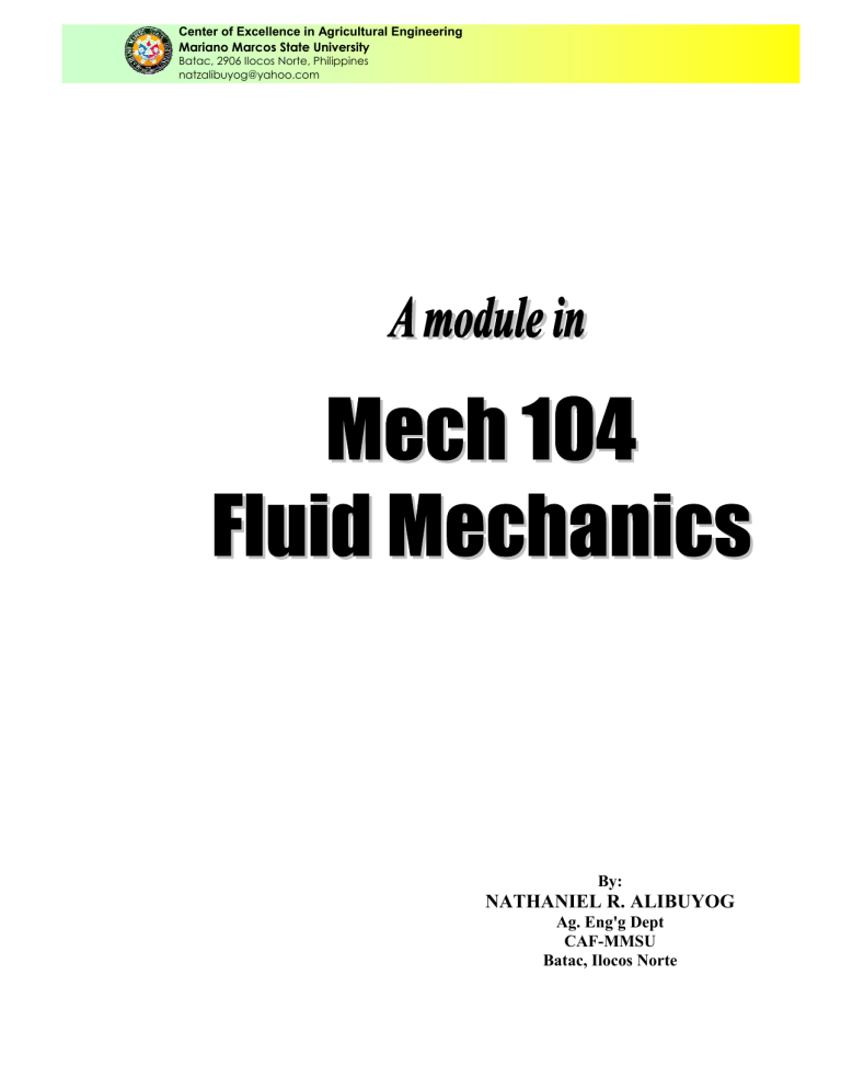 Fluid Mechanics Module: Properties & Applications