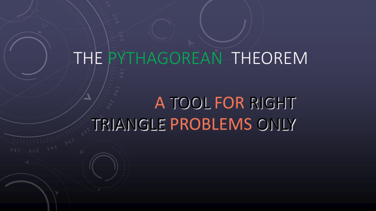 Pythagorean Theorem: Right Triangle Problems Explained