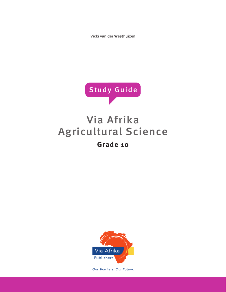 Agricultural Science Grade 10 Study Guide