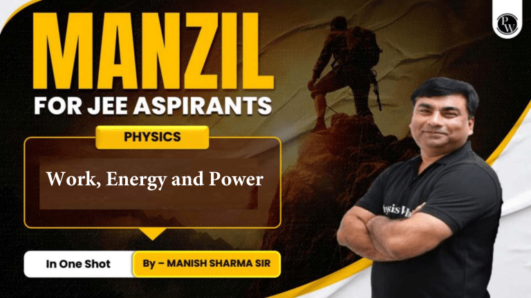 Work, Energy, Power - Physics Lecture for JEE Aspirants