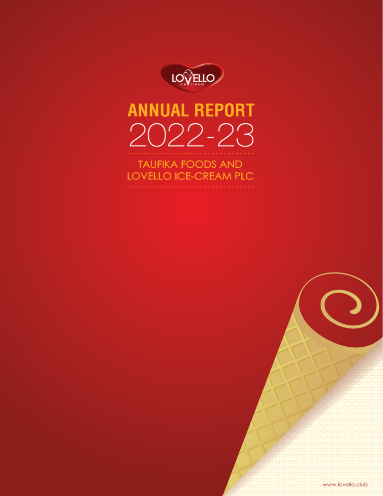 Lovello Ice-Cream PLC Annual Report 2022-23