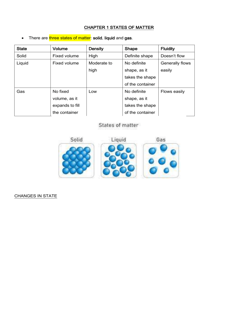 Chemistry Study Notes: States of Matter, Bonding, Calculations