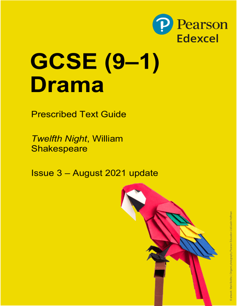 Twelfth Night GCSE Drama Guide: Summary, Characters, Themes