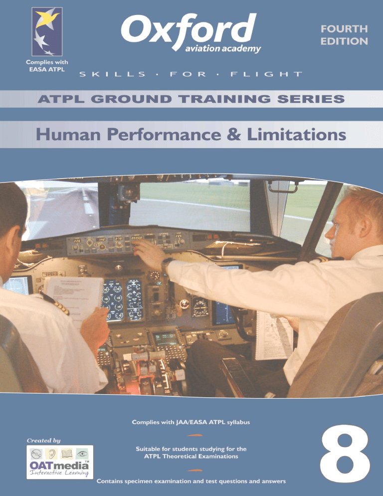 Human Performance & Limitations: Aviation Textbook