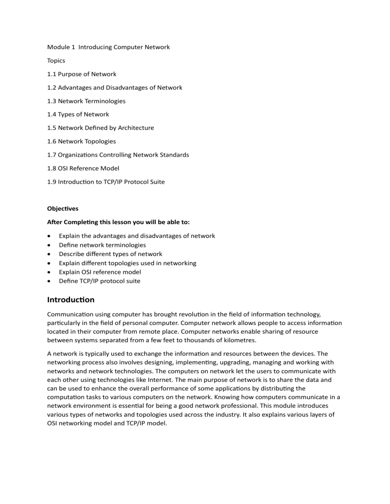 Computer Networks: Introduction, Types, and Protocols