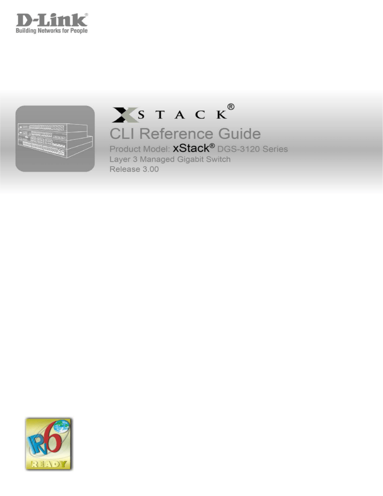 D-Link DGS-3120 CLI Reference Guide | Network Switch Commands
