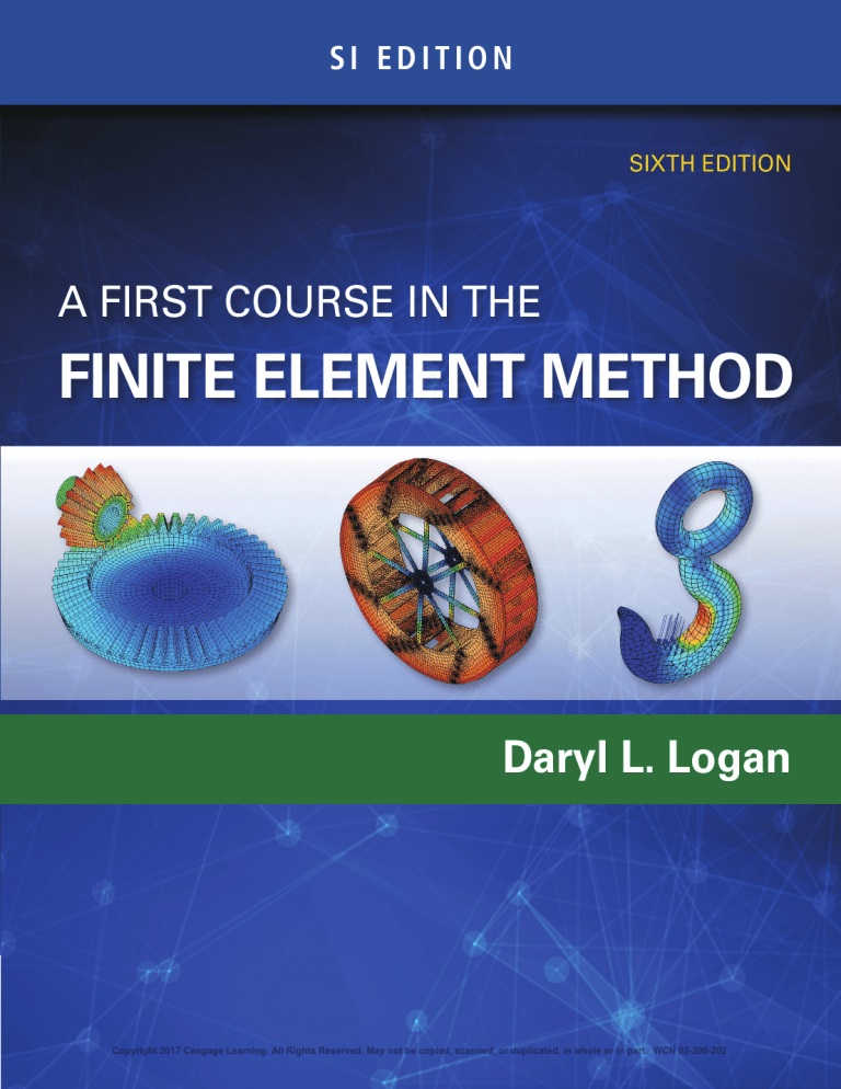 Finite Element Method Textbook: SI Edition