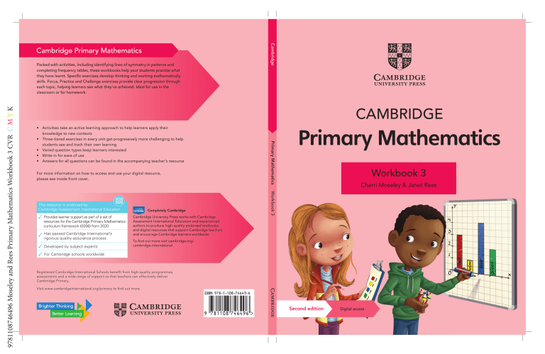 Cambridge Primary Mathematics Workbook 3