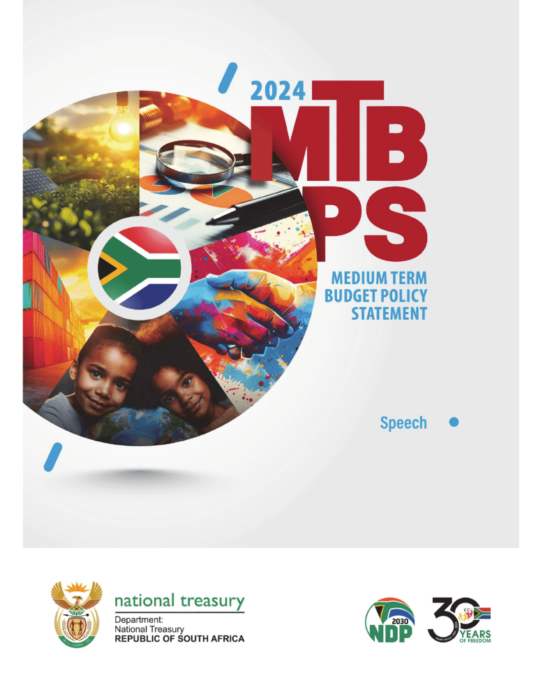 2024 South Africa Medium Term Budget Policy Statement