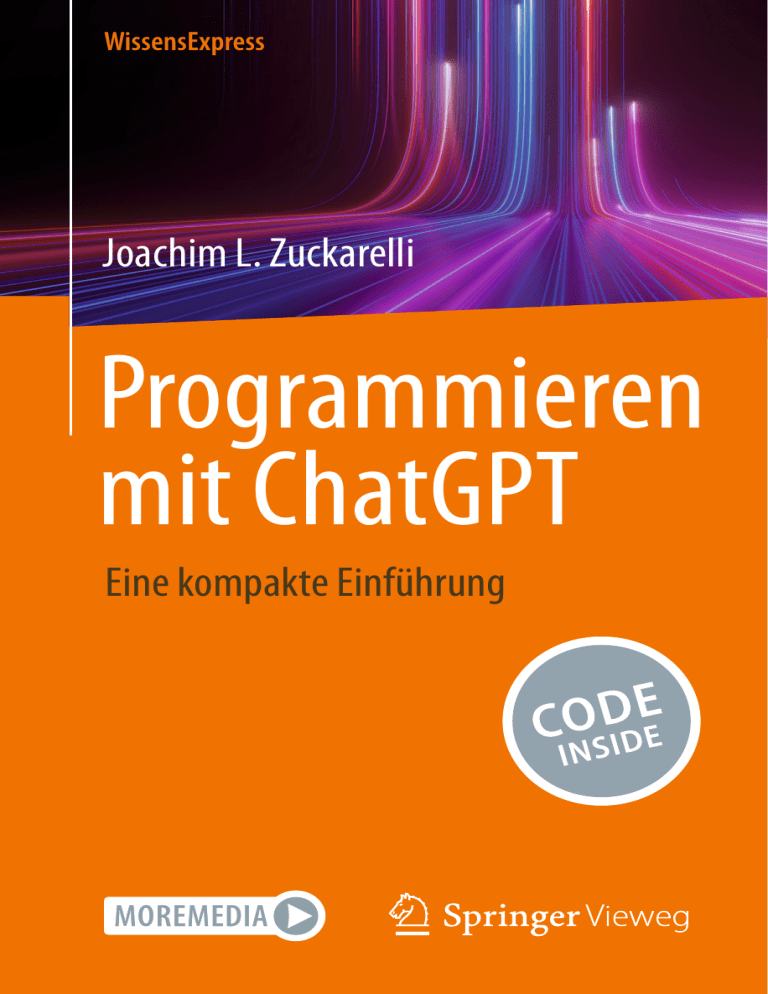 Programmieren mit ChatGPT: Kompakte Einführung