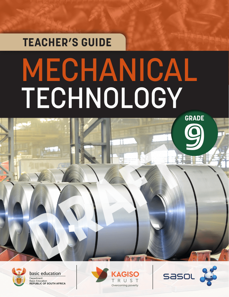 Mechanical Technology Grade 9 Teacher's Guide