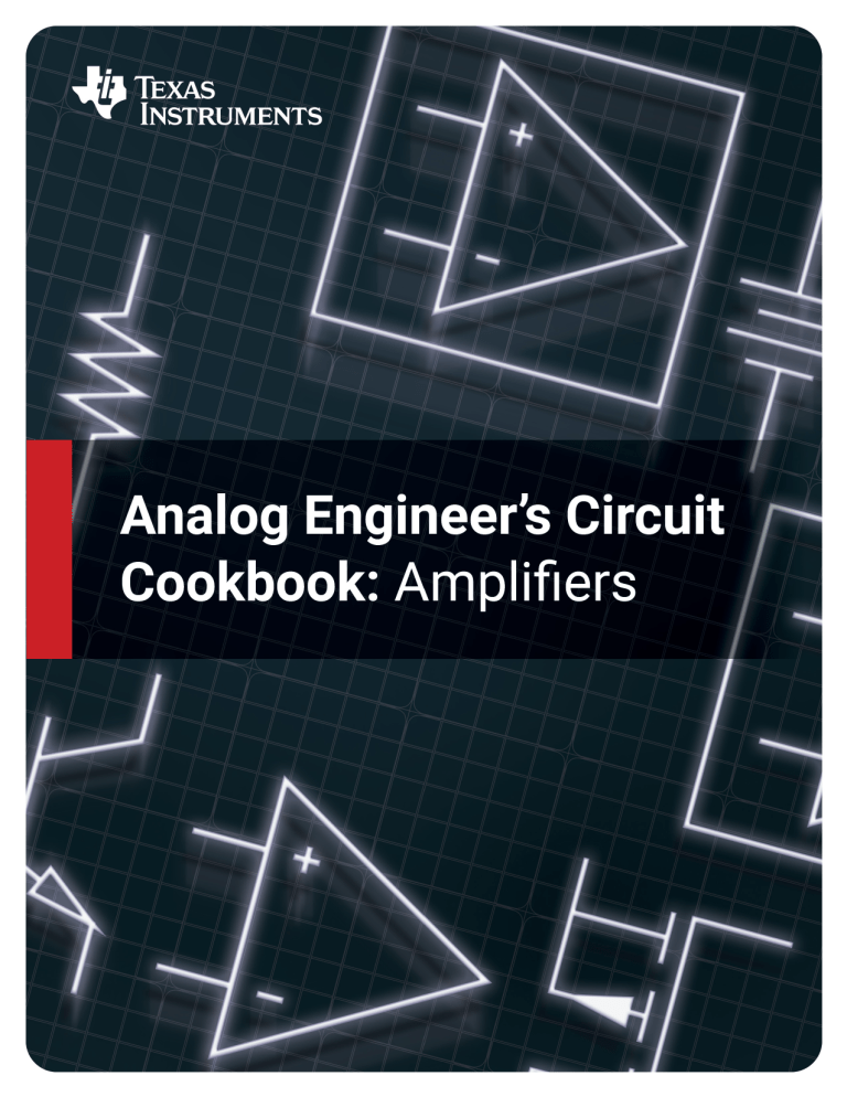 Analog Amplifier Circuit Cookbook: Design & Applications