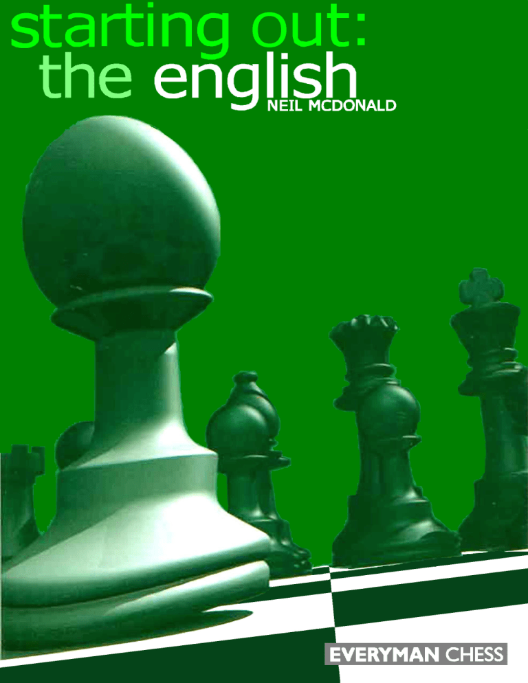 Starting Out: The English - Chess Opening Guide