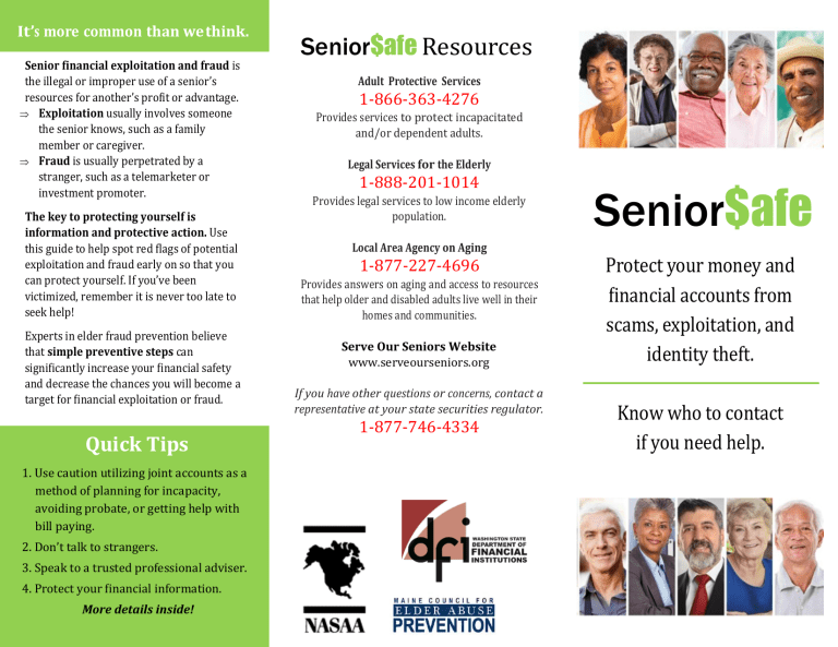 Senior Financial Safety Guide: Protect Against Scams & Fraud