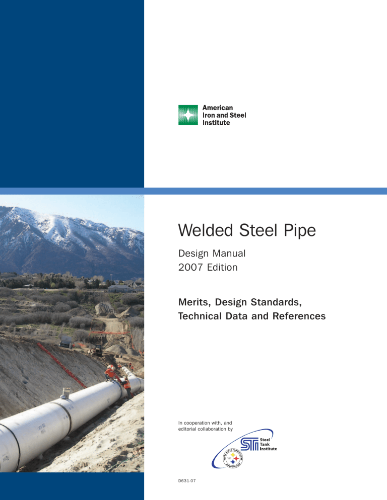 Welded Steel Pipe Design Manual | Steel Structures