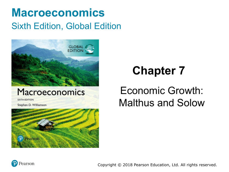 Economic Growth: Malthus and Solow - Macroeconomics