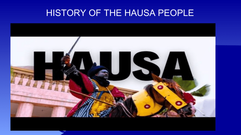 History of the Hausa People: Kingdoms & Political System