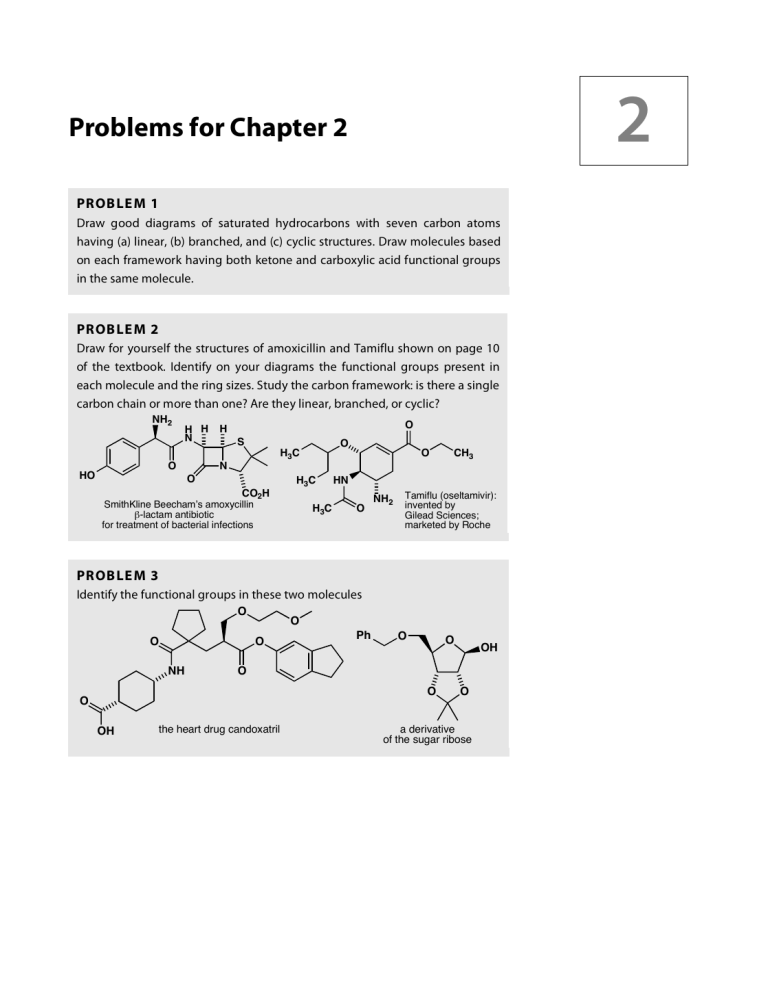 Organic Chemistry Problems: Structures & Spectroscopy