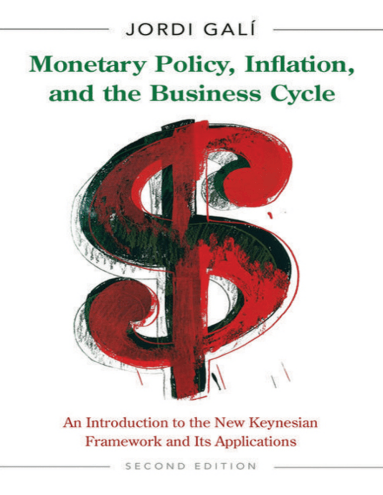Monetary Policy, Inflation, & Business Cycle: New Keynesian Model