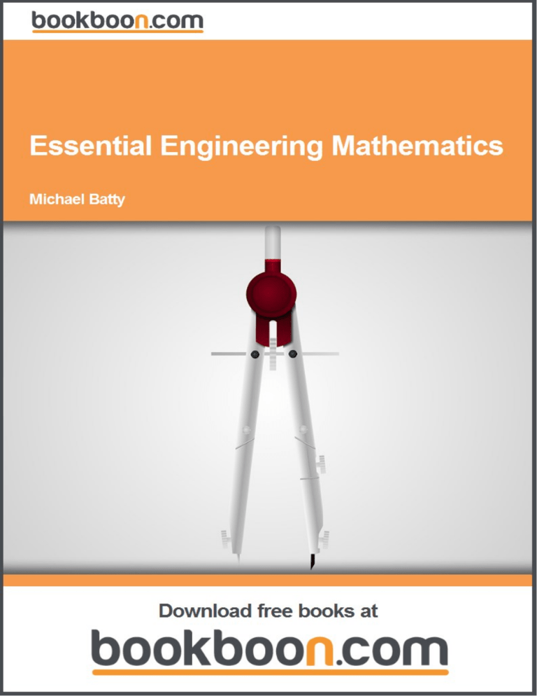 Essential Engineering Mathematics Textbook