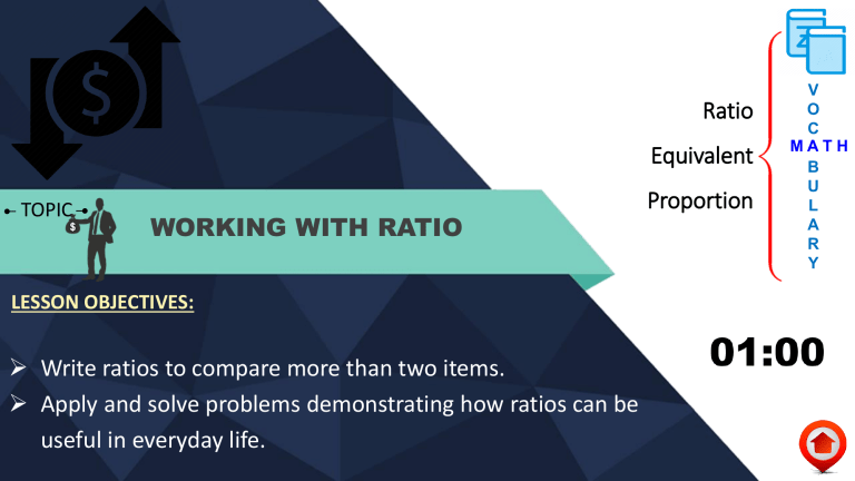Working with Ratios: Math Presentation