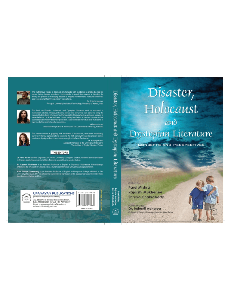 Disaster, Holocaust, and Dystopian Literature: Atwood's Tale