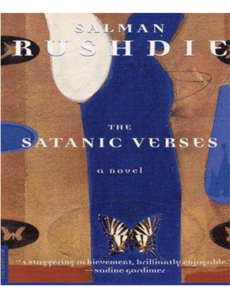 The Satanic Verses: Excerpt - Gibreel Farishta's Fall