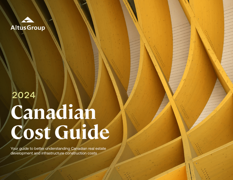 2024 Canadian Construction Cost Guide | Altus Group